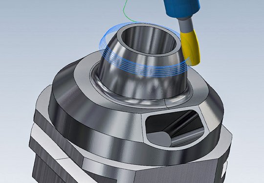 5-Achs Fräsen: CAD/CAM-Software Mastercam Multi-Axis | Mastercam